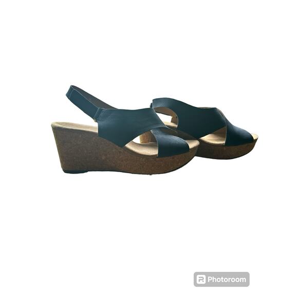 Clarks | Shoes | Clark Wedge Sandals | Poshmark